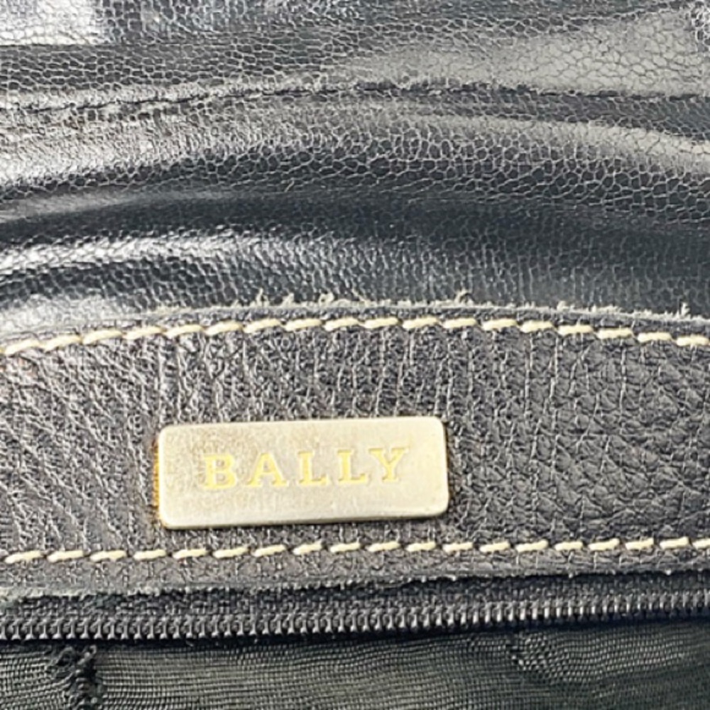 Bally Vintage Crossbody/Shoulder Black With Brown Wov… - Gem